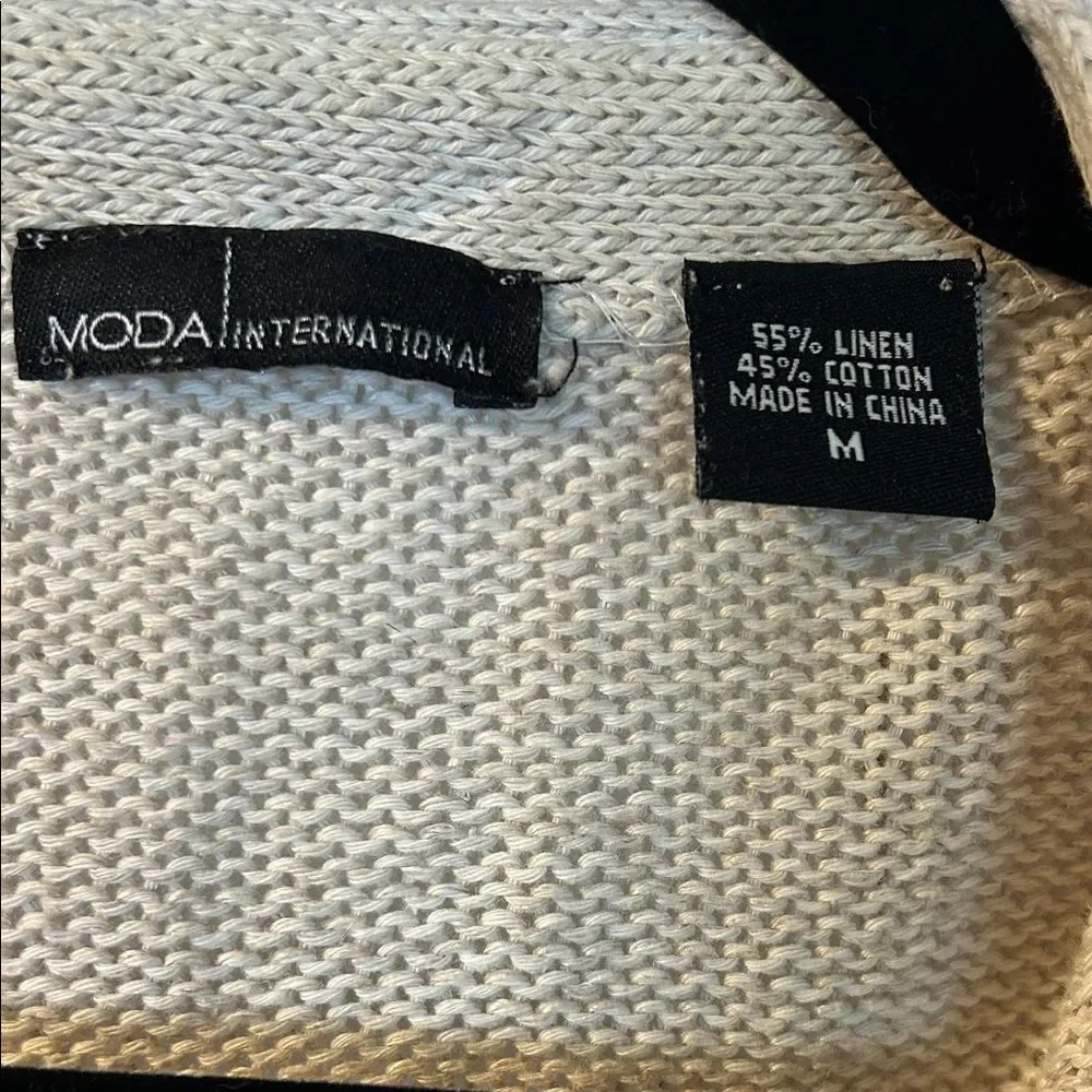 Moda International | Sweaters | Moda International Openfront Light ...